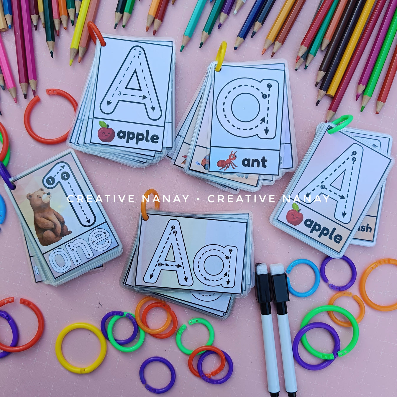 Flash Card Trace – creativenanay