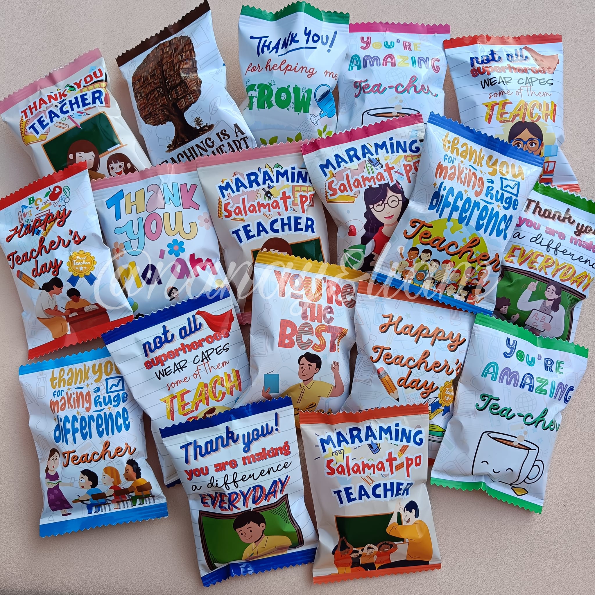 Teacher's Day Chipbag – creativenanay
