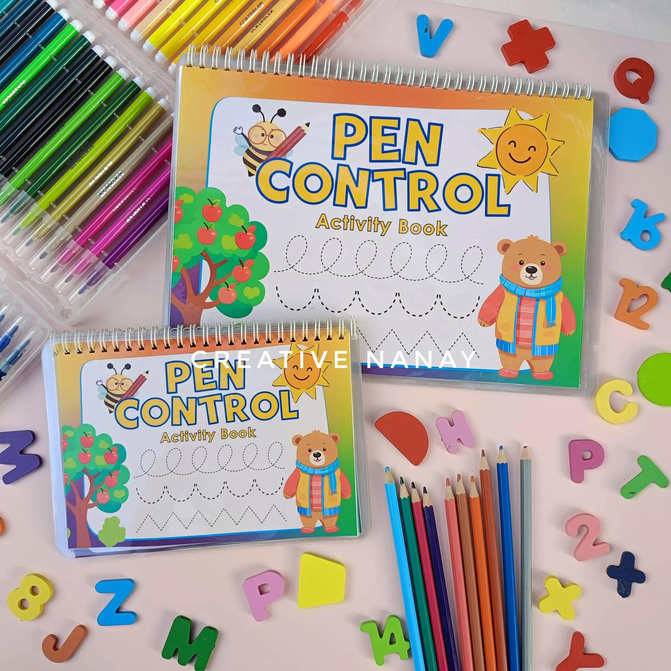 PEN CONTROL ACTIVITY BOOK – creativenanay
