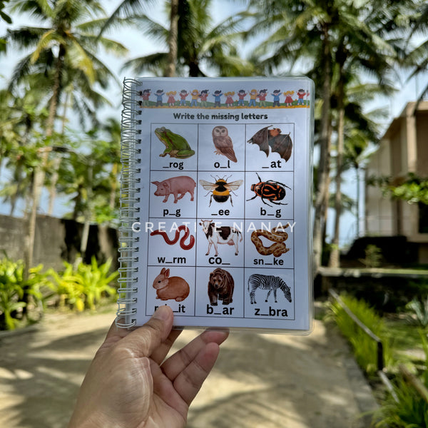 Learn to Spell (Write and Wipe) – creativenanay