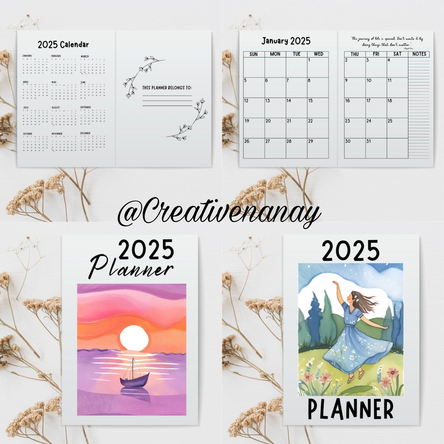 Pocket/Booklet 2026 Planner – creativenanay